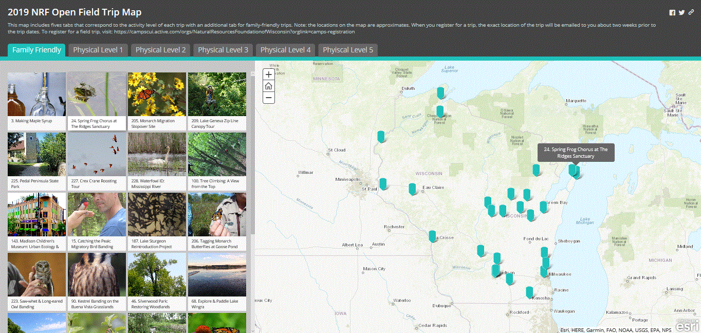 Field Trips with the Natural Resources Foundation of Wisconsin